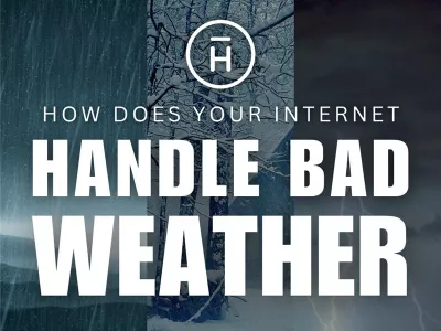 How does Satellite, 5G, Cable, and Fiber Handle Bad Weather? | Highline ...